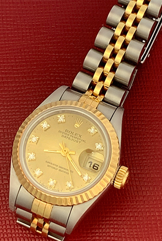 Ladies Rolex Datejust Model 69173 For Sale