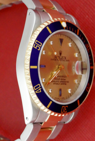 Mens Rolex Submariner Model 16613 For Sale