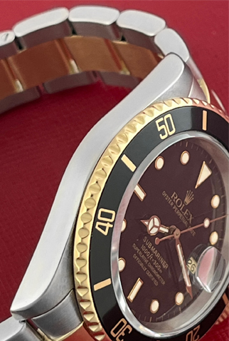 Mens Rolex Submariner Model 16613 For Sale