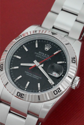 Mens Rolex Turn O Graph Model 116264 For Sale